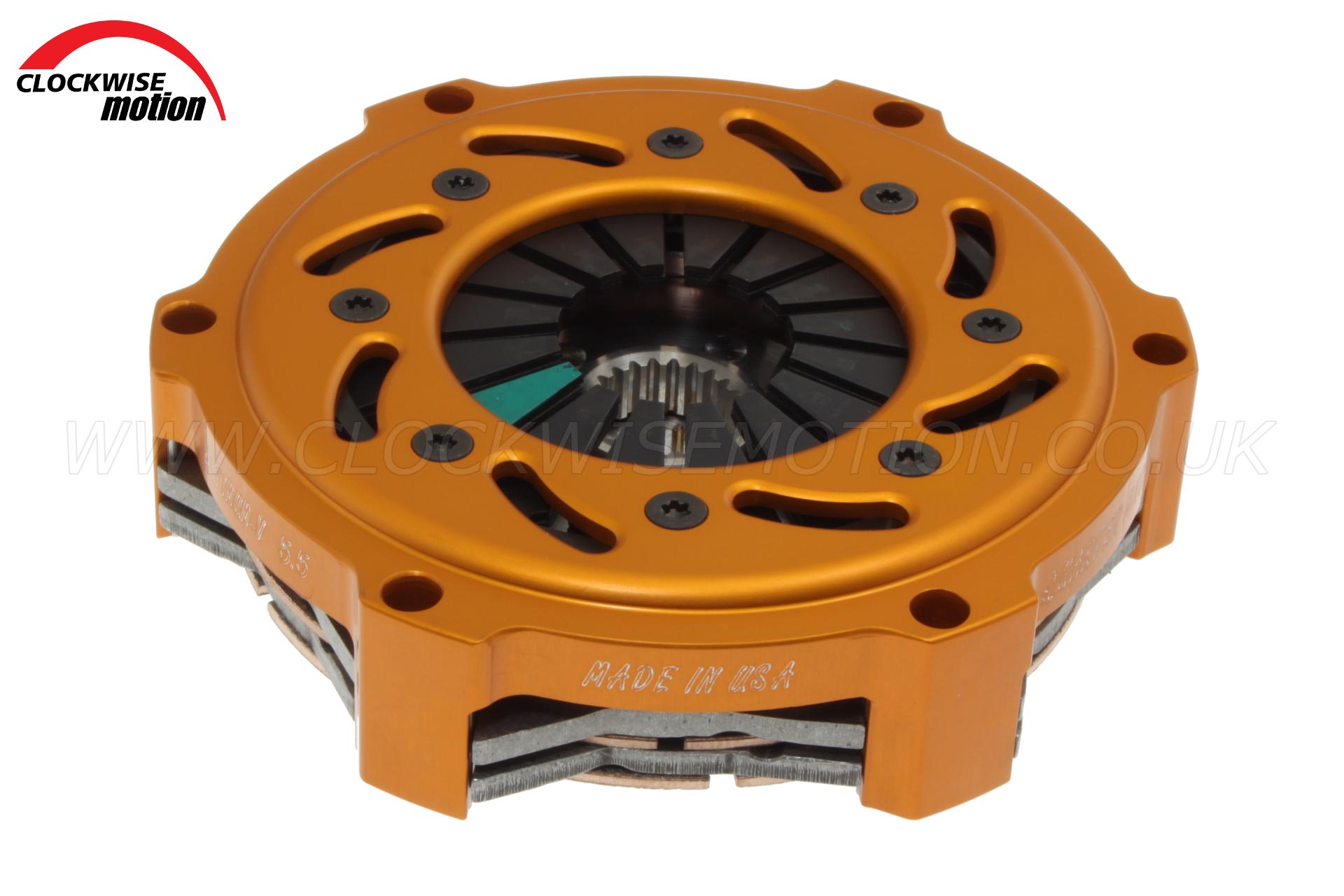 Quarter Master 5.5 Inch Optimum V Twin Plate Race Clutch | Clockwise Motion